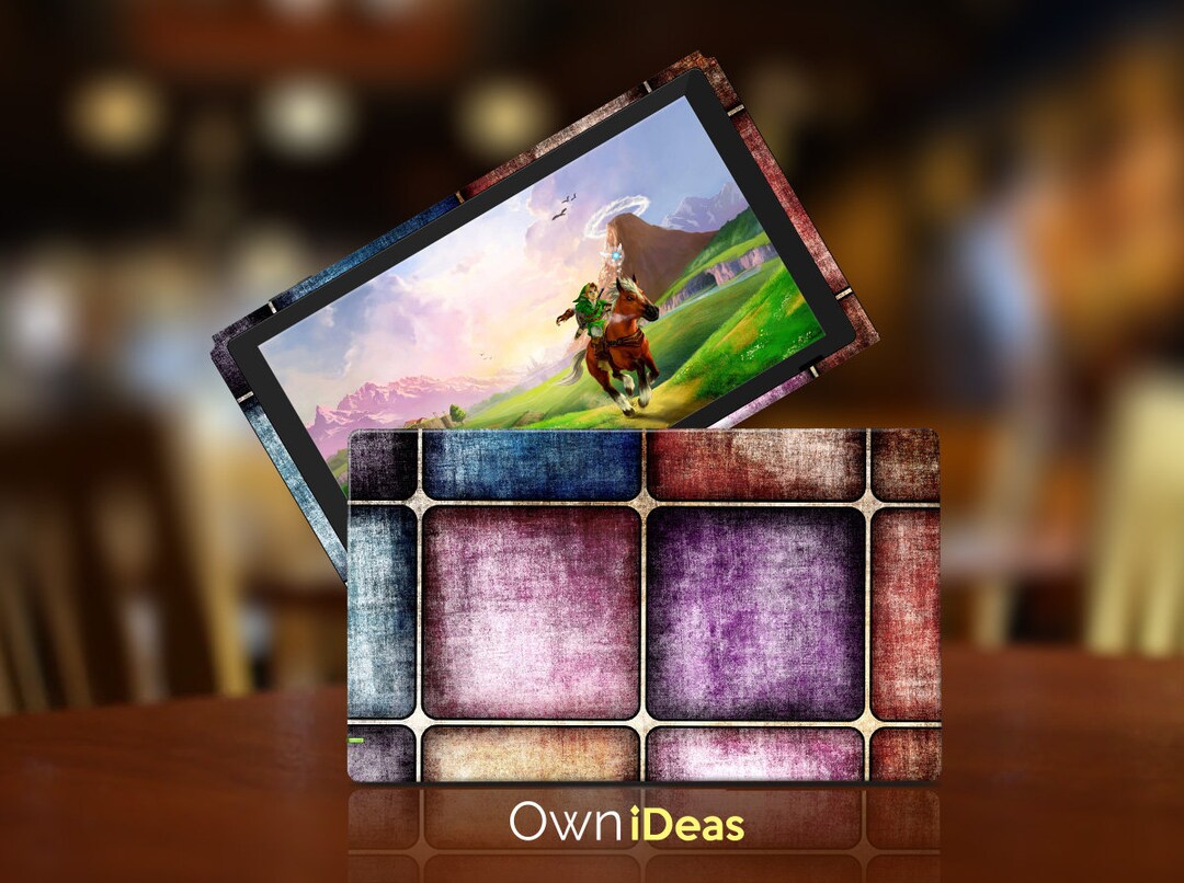 Color Metal Design, Nintendo Switch, Console & Joycon Vinyl Wrap ...