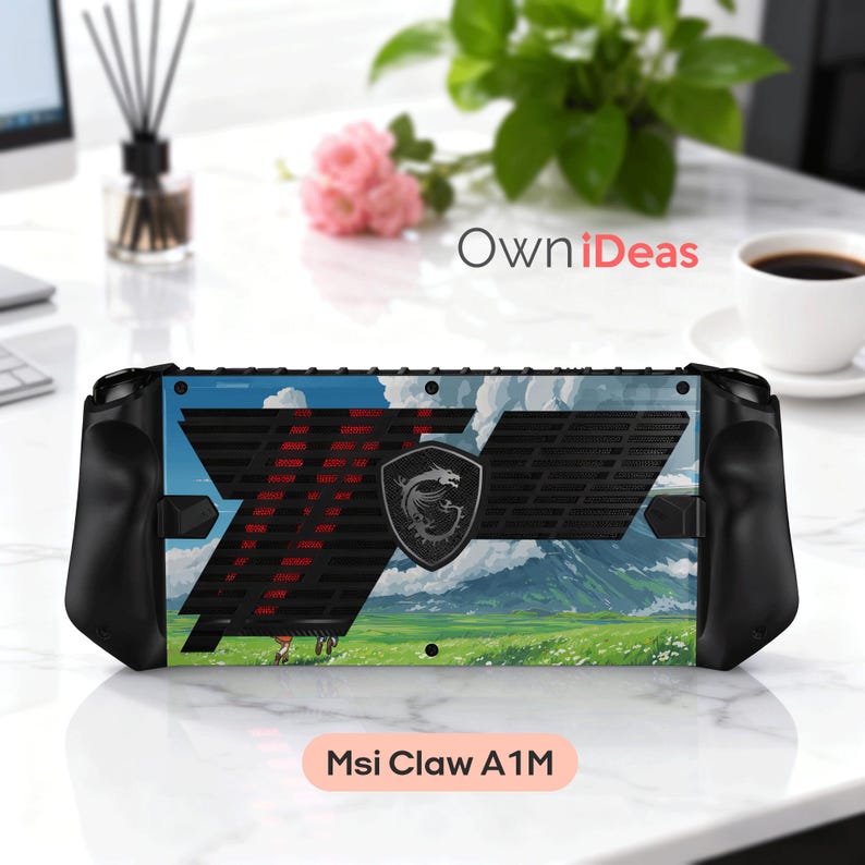 Msi Claw 8 Ai Skin With Clear Case Anime Adventure Design, Making It A ...