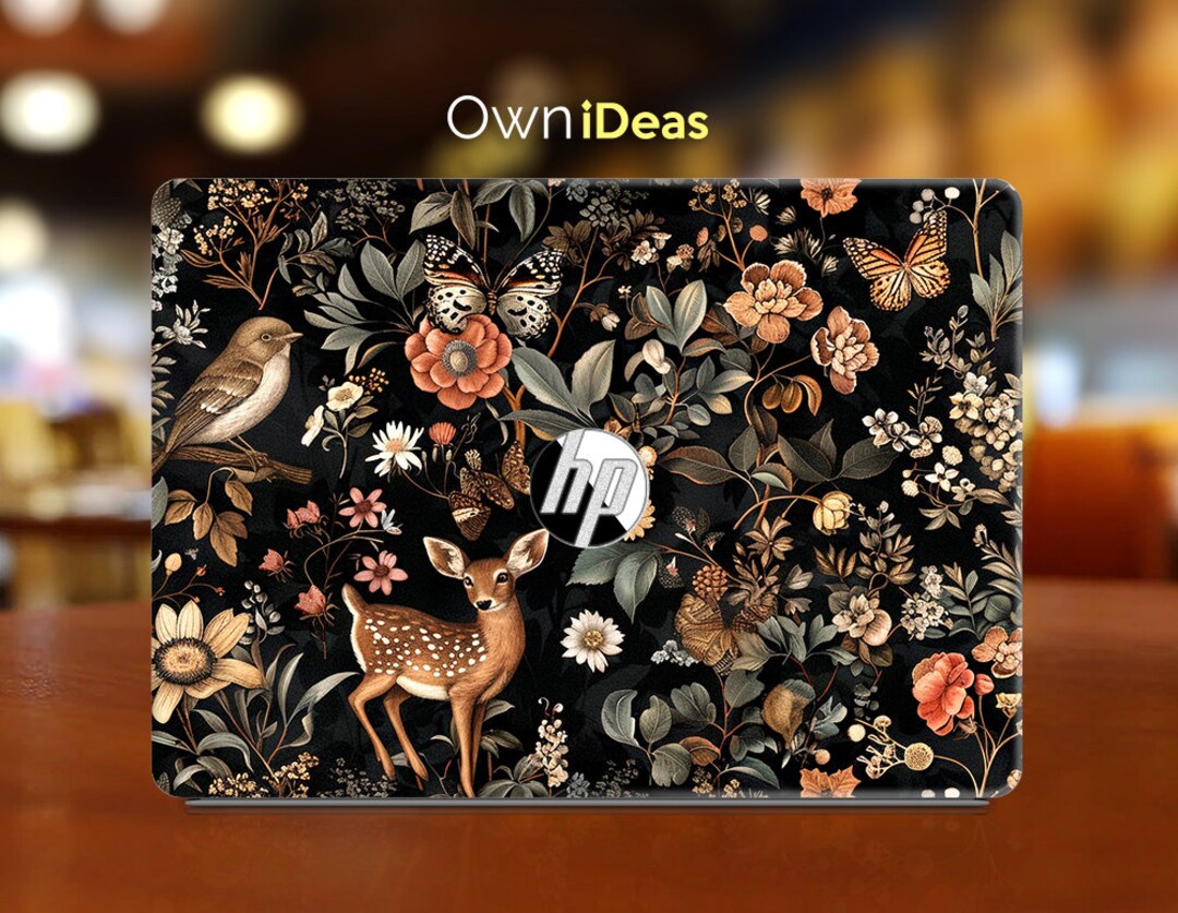 HP Laptop Sticker Cute Animal Design Personalized Father's Day Gift ...