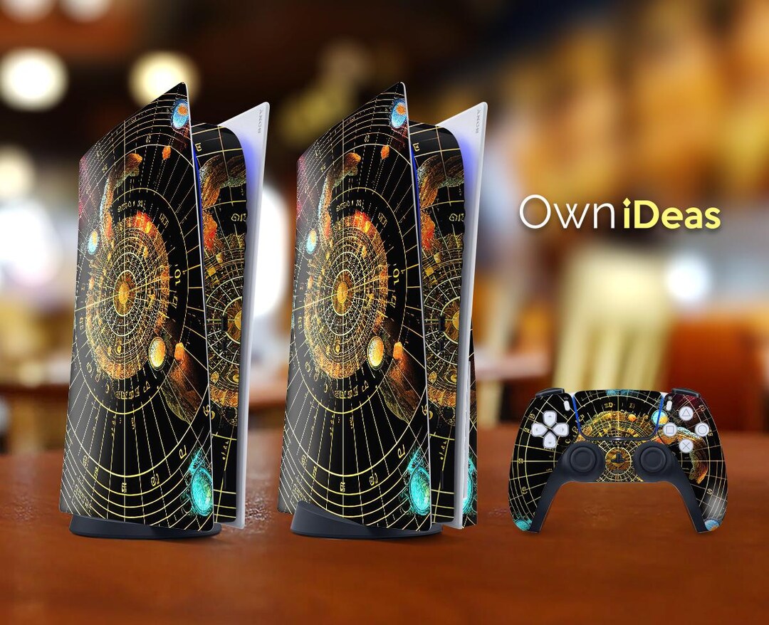 PS5 Skin Divination Design Abstract Style Customizable Personalized ...