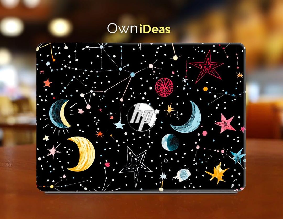 Hp Laptop Decal Starry Sky Pattern Personalized Gift for Spectre Envy ...