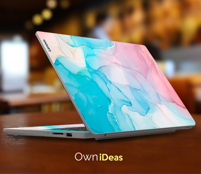 Lenovo 15.6 Laptop Skin, Abstract Watercolor Design Personalized ...