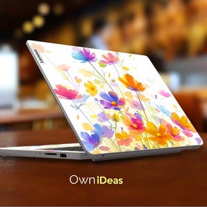 Lenovo Yoga Pro 9 16 Laptop Protective Sticker Colorful Flower Pattern ...