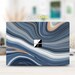Surface Book Laptop Sticker Abstract Curve Customizable Personalized ...