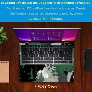 Dell Alienware Laptop Decal Colorful Splash Ink Design Personalized ...