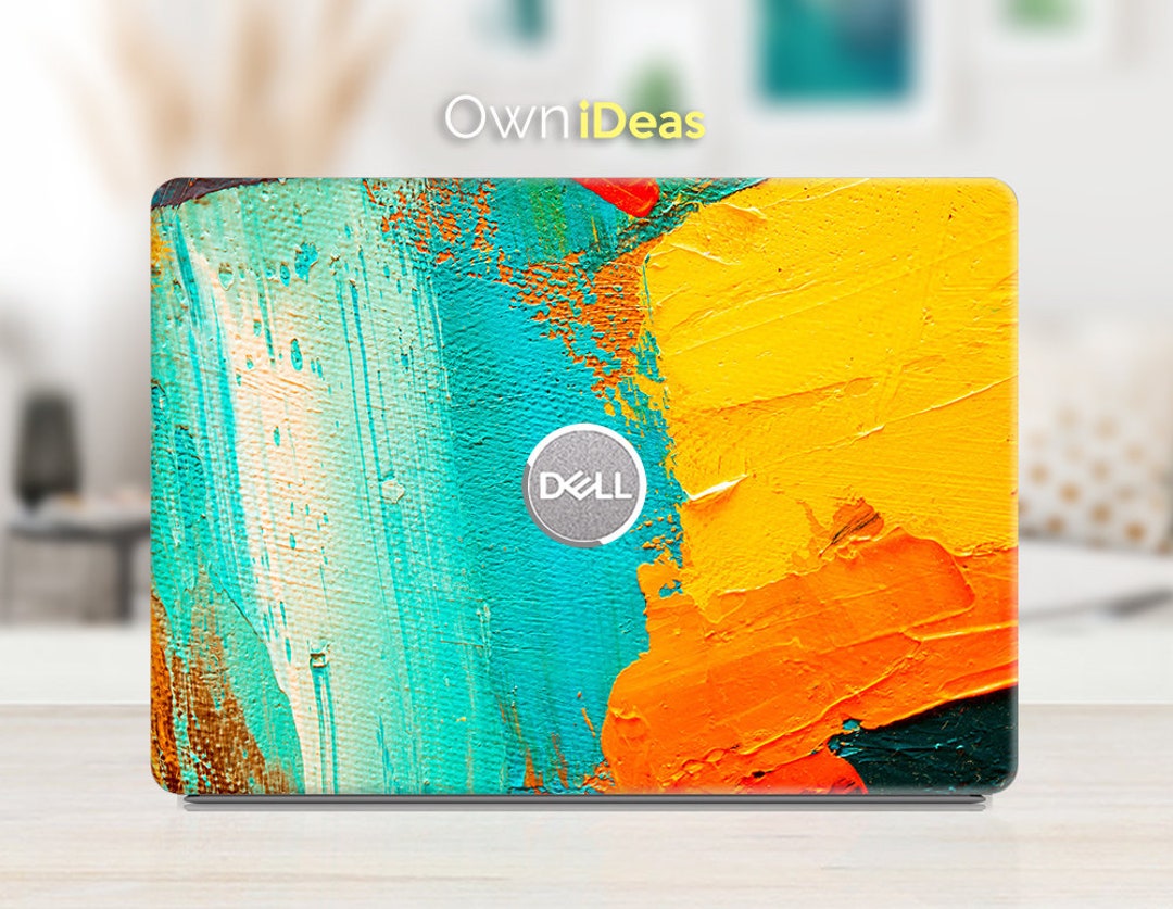 Dell Inspiron Laptop Skin Decal Abstract Painting Design Personalized ...