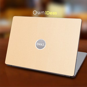 Dell Laptop Latitude 7490 Skin Gold Color Personalized Customizable ...
