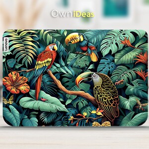 Lenovo Laptop Sticker Laptop Skin Green Plant Bird Design Cool Gift for ...