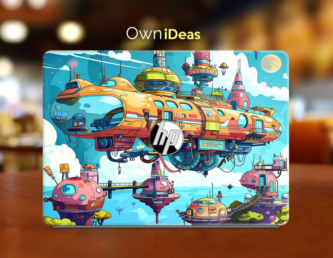 Hp Envy Skin Spaceship Pattern Design Personalized Art Gift for ...