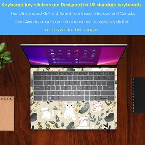 HP Laptop Sticker Cute Cat Design Personalized Anniversary Gift for Hp ...