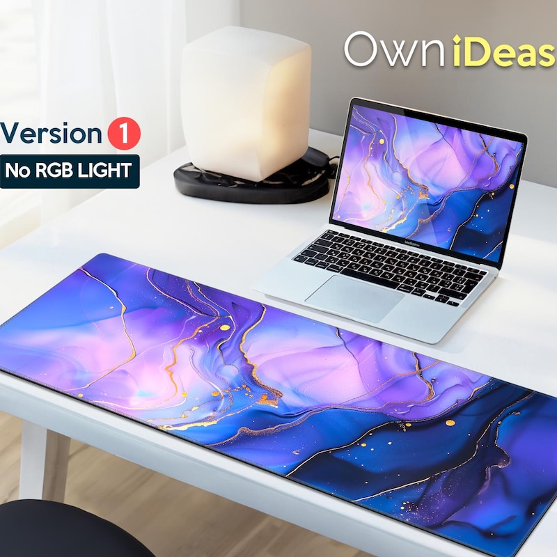 Purple Mouse Pad - Etsy