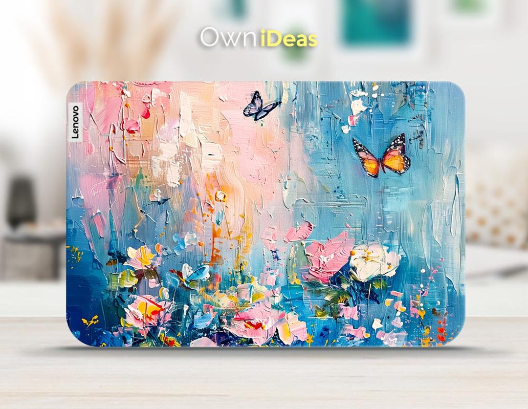 Lenovo Laptop Sticker Colorful Oil Painting Design Personalized Gift ...