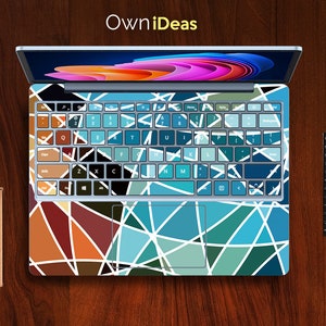 Surface Laptop Skin Keyboard Sticker Personalized Gifts Geometric ...