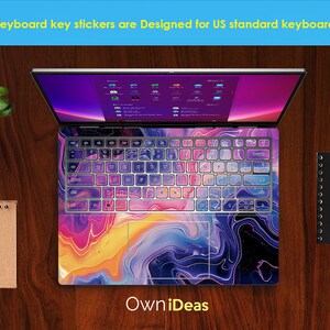 HP Laptop Stickers Custom Colorful Oil Painting Design Gifts for ...