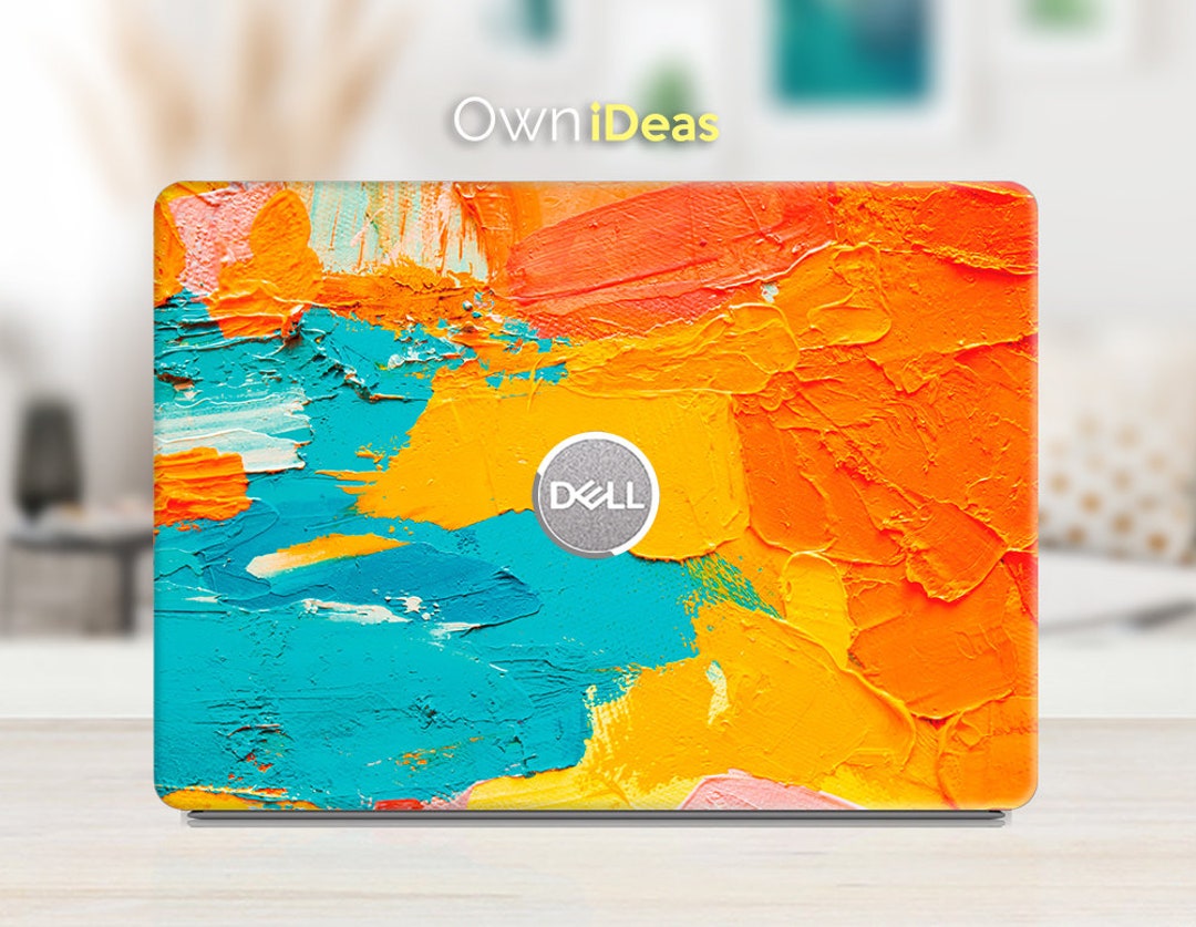 Dell Skin, Abstract Oil Painting Personalized Customizable Gift, Fits ...