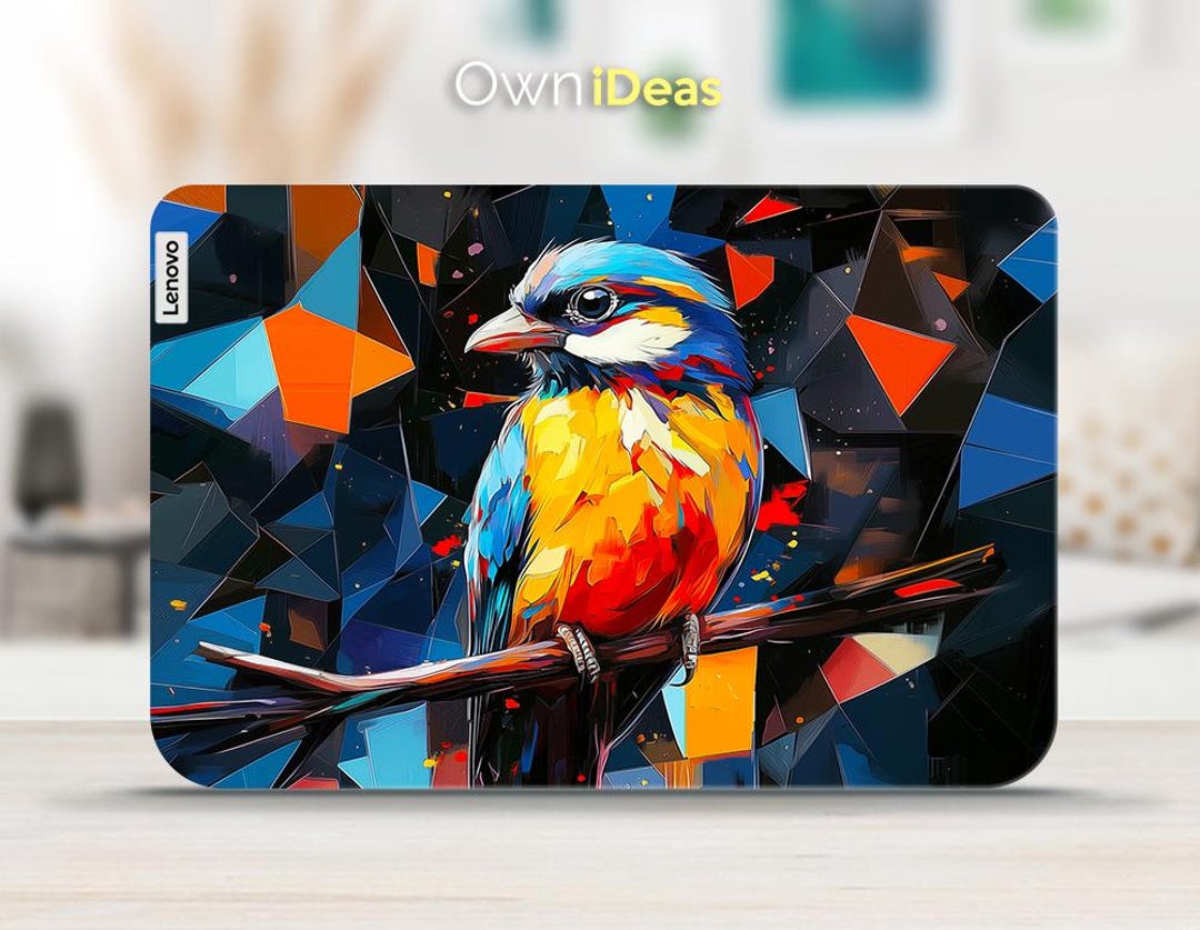 Lenovo Ideapad Laptop Accessories Blue Bird Design Personalized Gift ...