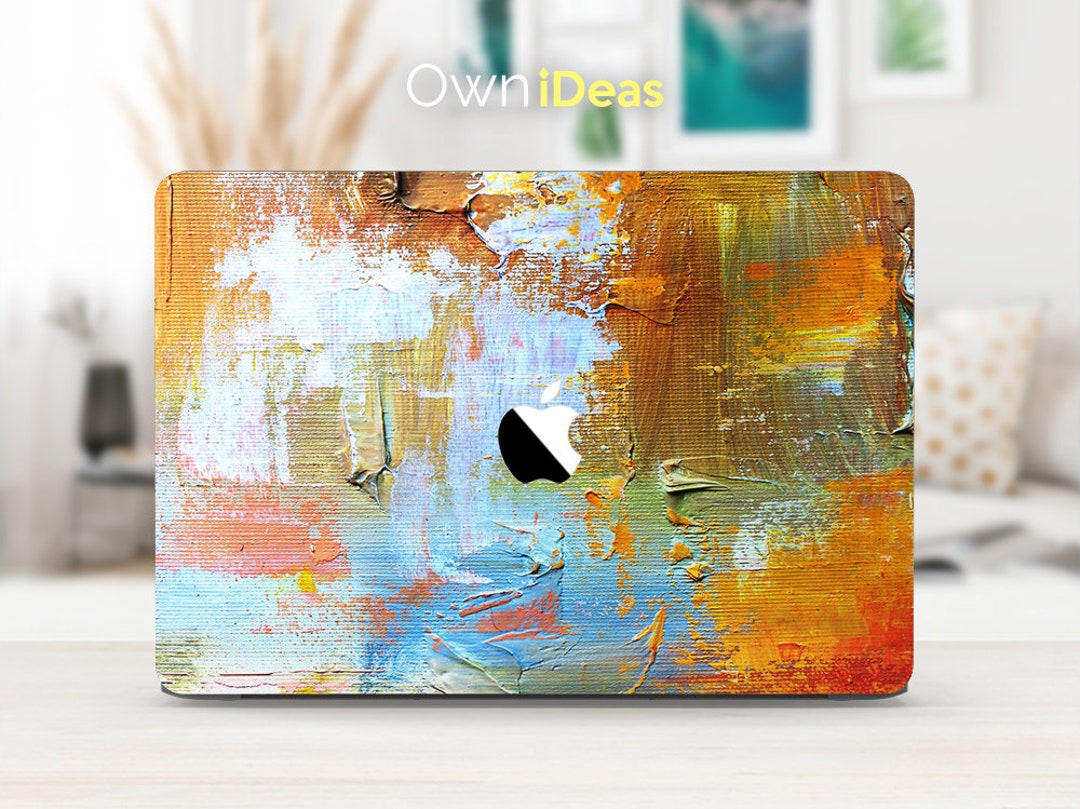 MacBook Pro Skin 13 Inch Abstract Oil Painting Design Apple Laptop ...