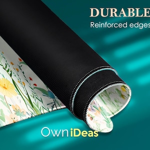 Landscape Desk Mat Green Plant Mat Office Accessories Custom Mouse Pad ...