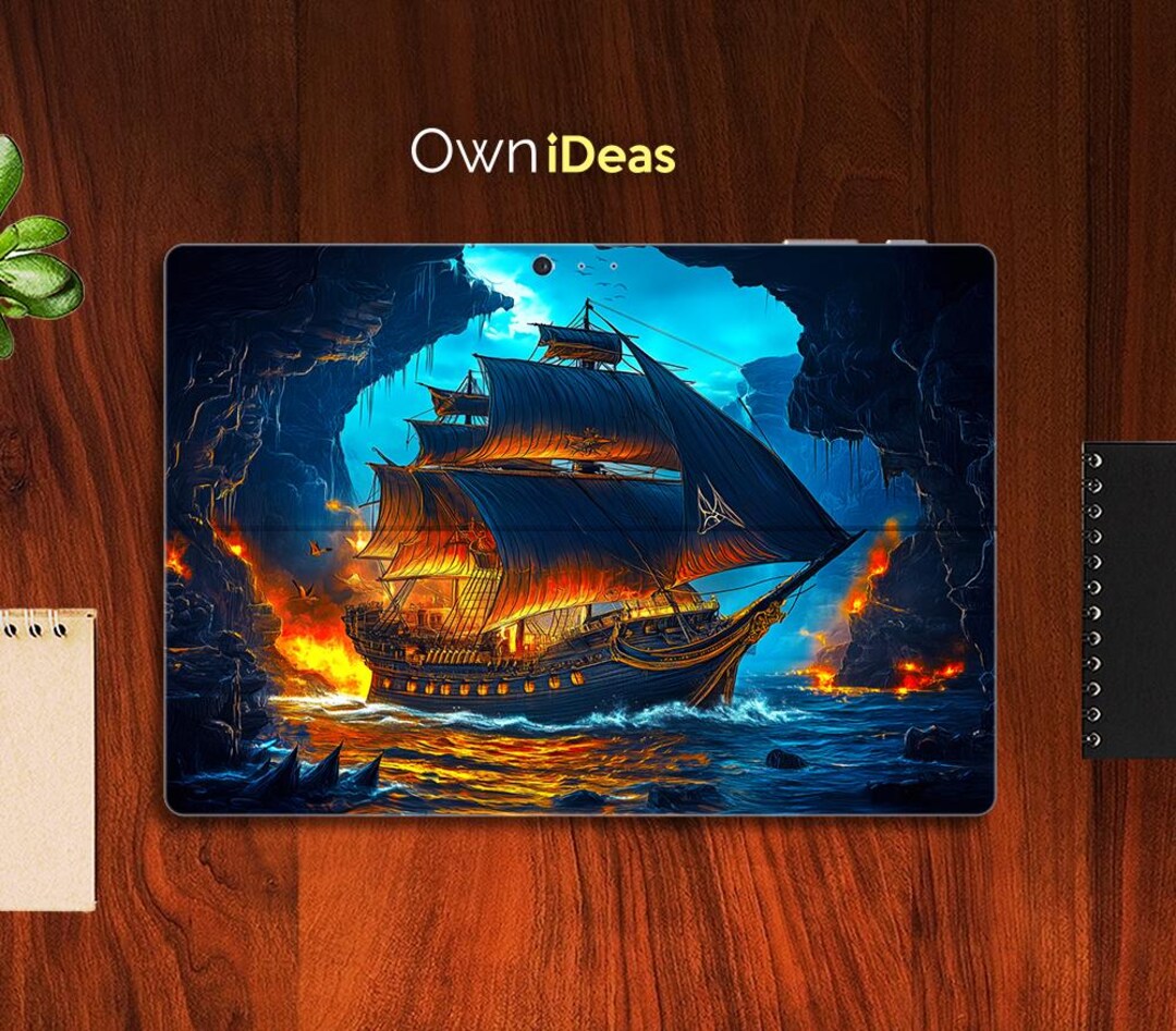 Surface Pro X Decal Corsair Design Personalized Gift for Surface Pro 9 ...