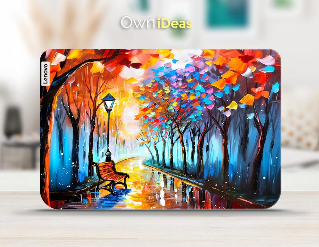 Lenovo Laptop Sticker Oil Painting Style Pattern Personalized Gift ...