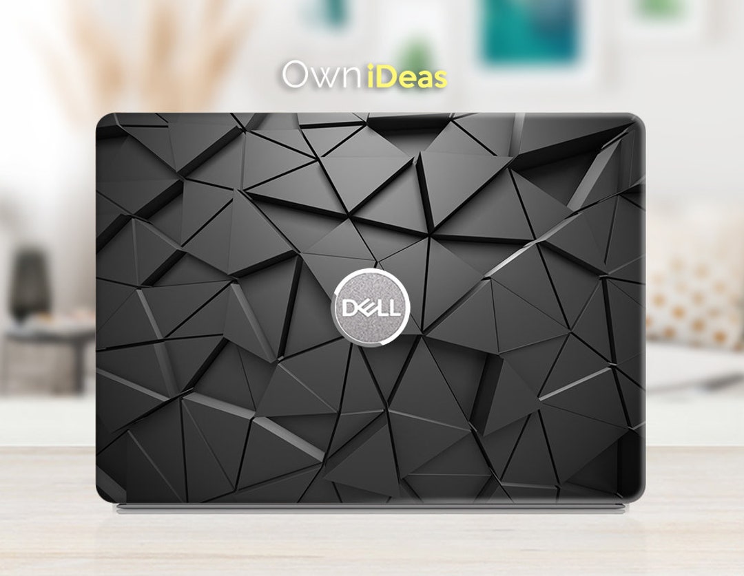 Dell Latitude Skin 2-in-1 Laptop Black Geometric Pattern Unique ...