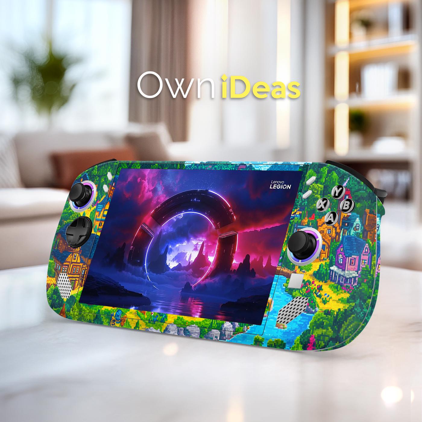 Lenovo Legion Go S Decal Skin Sticker With Clear Case Pixel Art Dream ...