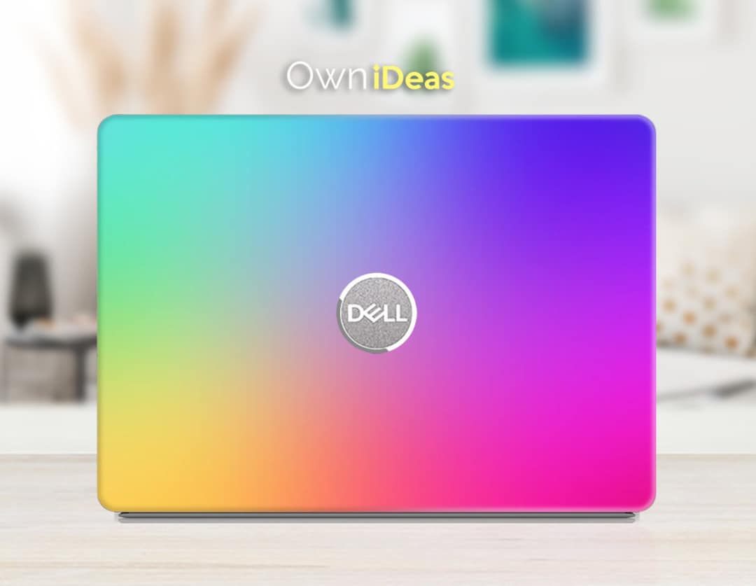 Dell Notebook Skin Art Decal Rainbow Design Home Gift Fits Xps Latitude ...