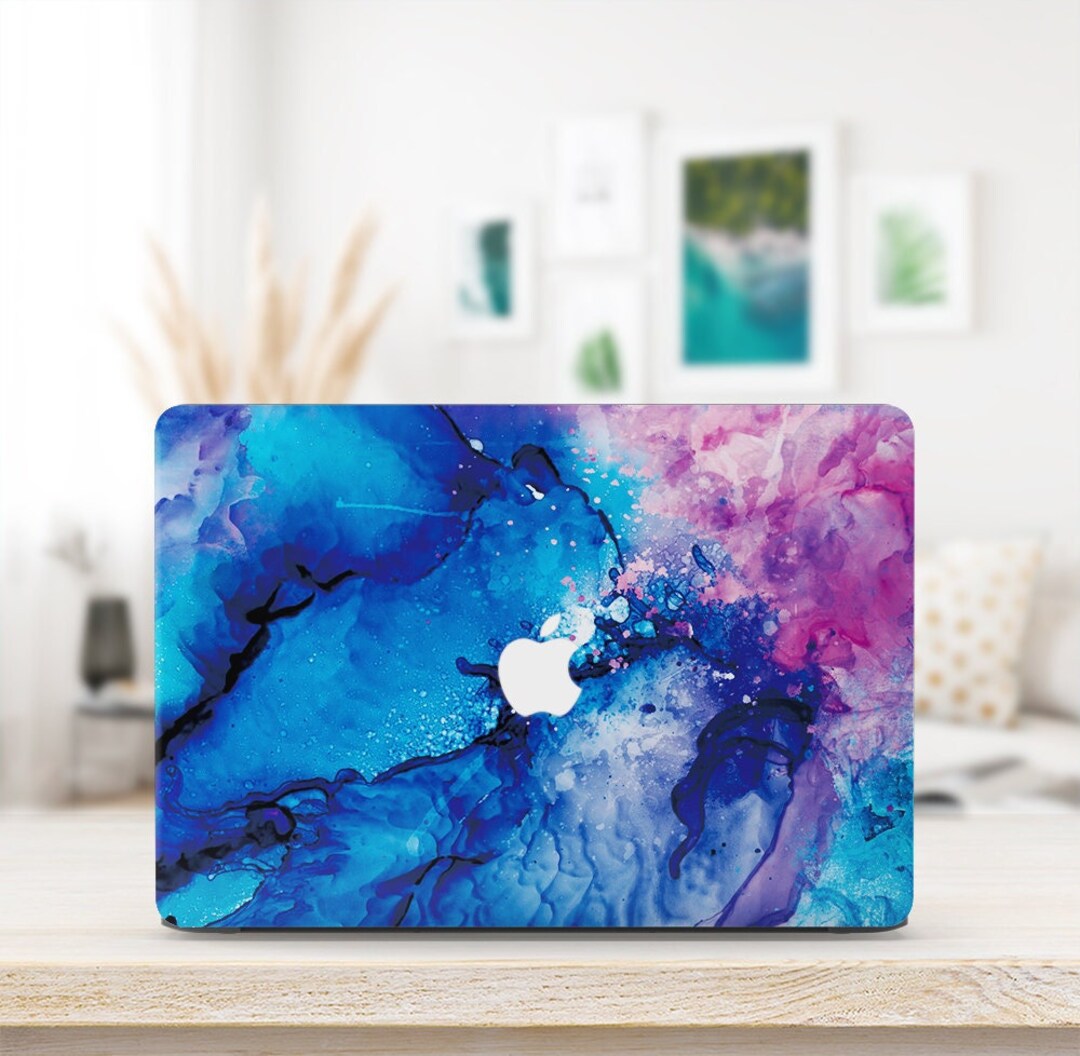 MacBook Skin Abstract Color Decal, Personalized MacBook Mac Laptop ...