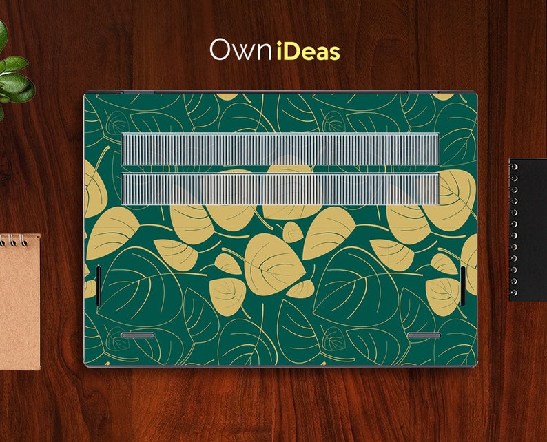 Hp Victus 15 Inch Skins Green Florals Personalized Gift - Etsy