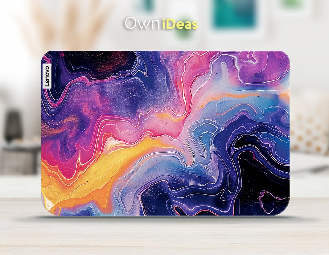Lenovo Laptop Decal Color Oil Painting Pattern Personality Gift for ...