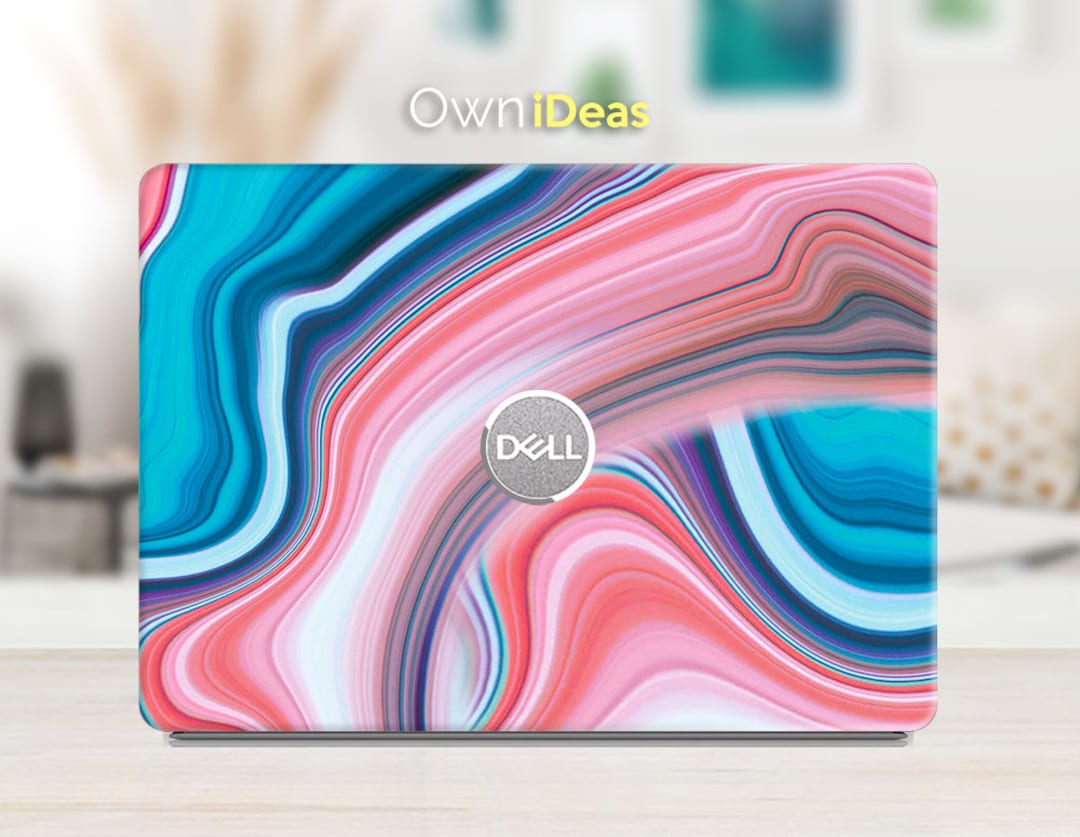Dell Latitude Laptop Skin Pink Curve Texture Personalized Gift, Fits ...