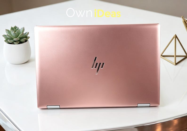 HP Laptop Skin Rose Solid Color Distinctive Customizable Gift Custom ...