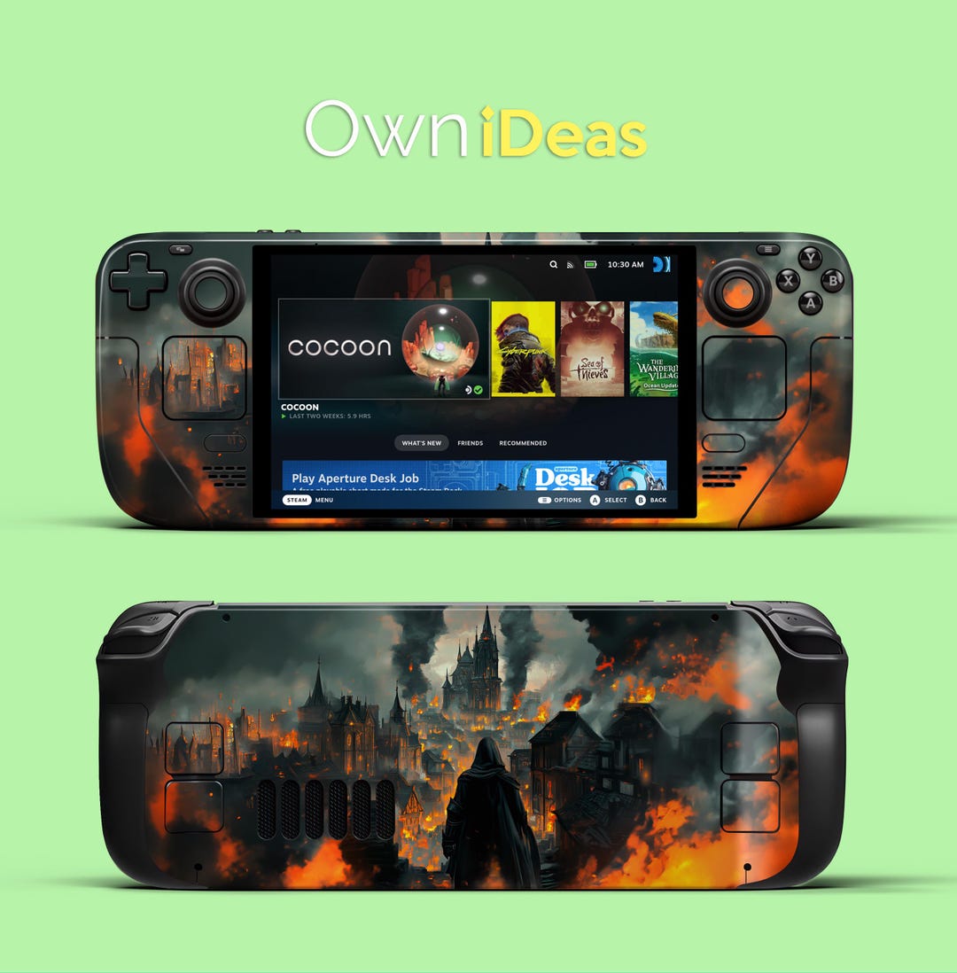 Disaster Coming Design Steam Deck Skin for Boyfriend Vinyl Sticker for ...