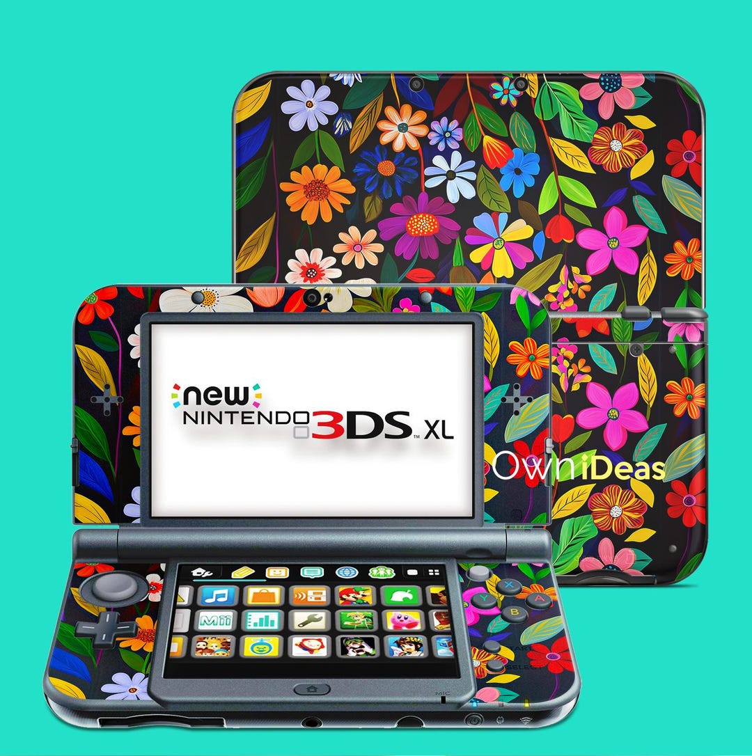 New 3DS XL Skin Vinyl Sticker for the New Nintendo Ds Game Console ...