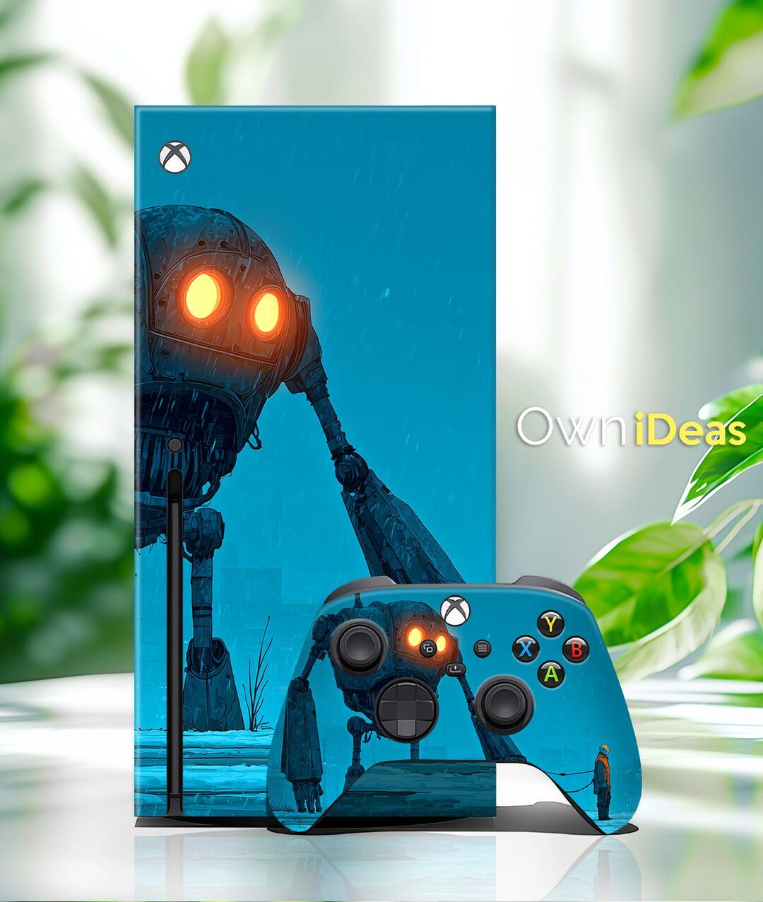Xbox Series X Skin Frost Behemoth Custom Design Gift Ideas for Friends ...
