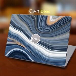 Dell Laptop Skin,xps 13 2-in-1 7390,marble Design,personalized ...