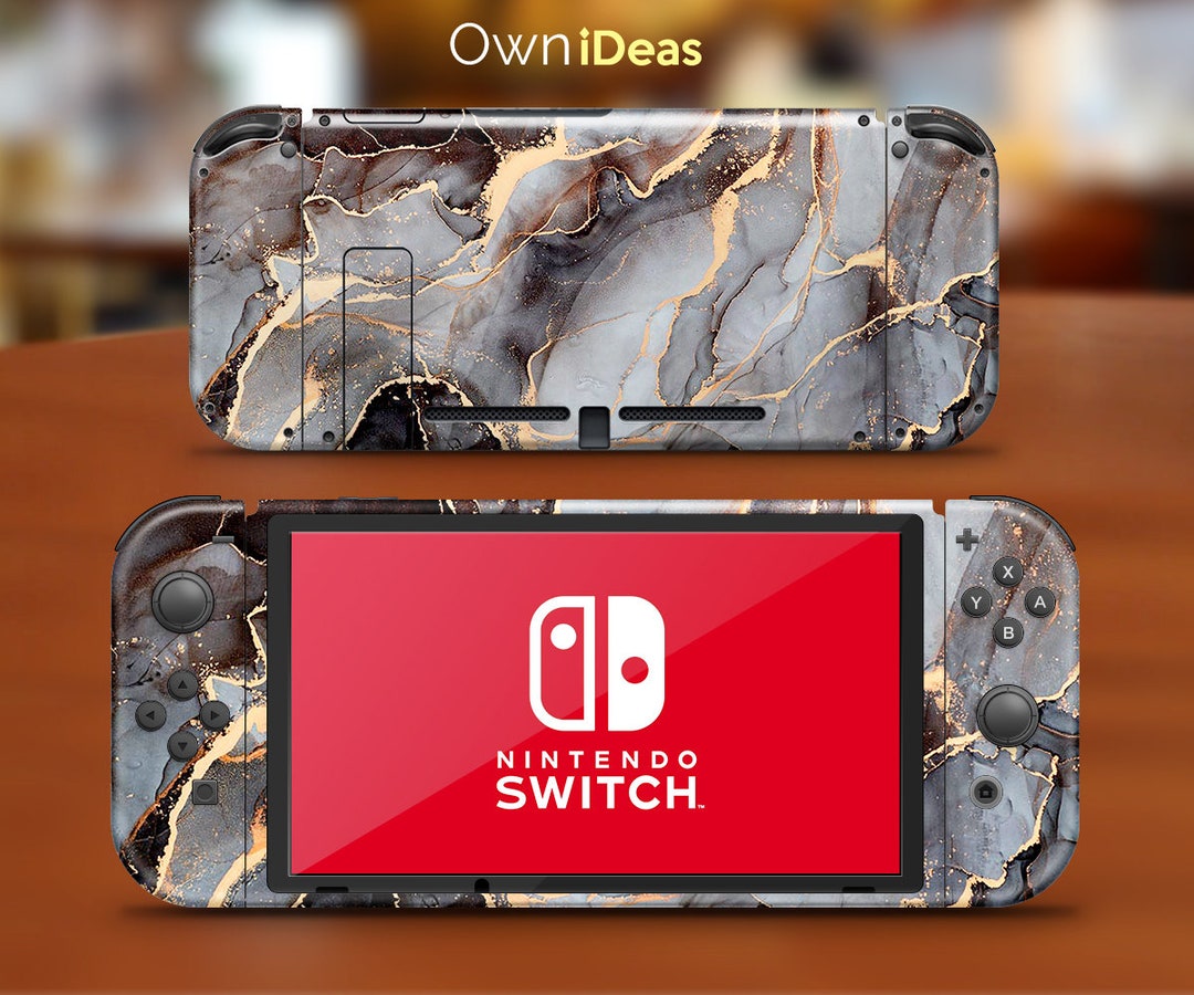 Nintendo Switch Skins, Marble Texture Design Personalized Gifts ...
