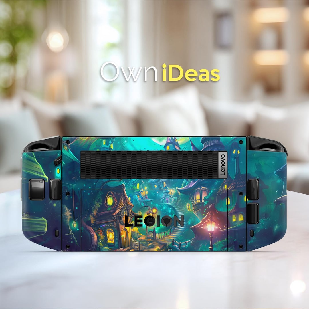 Legion Go S Skin Sticker Decal With Clear Case Magic Forest Night ...