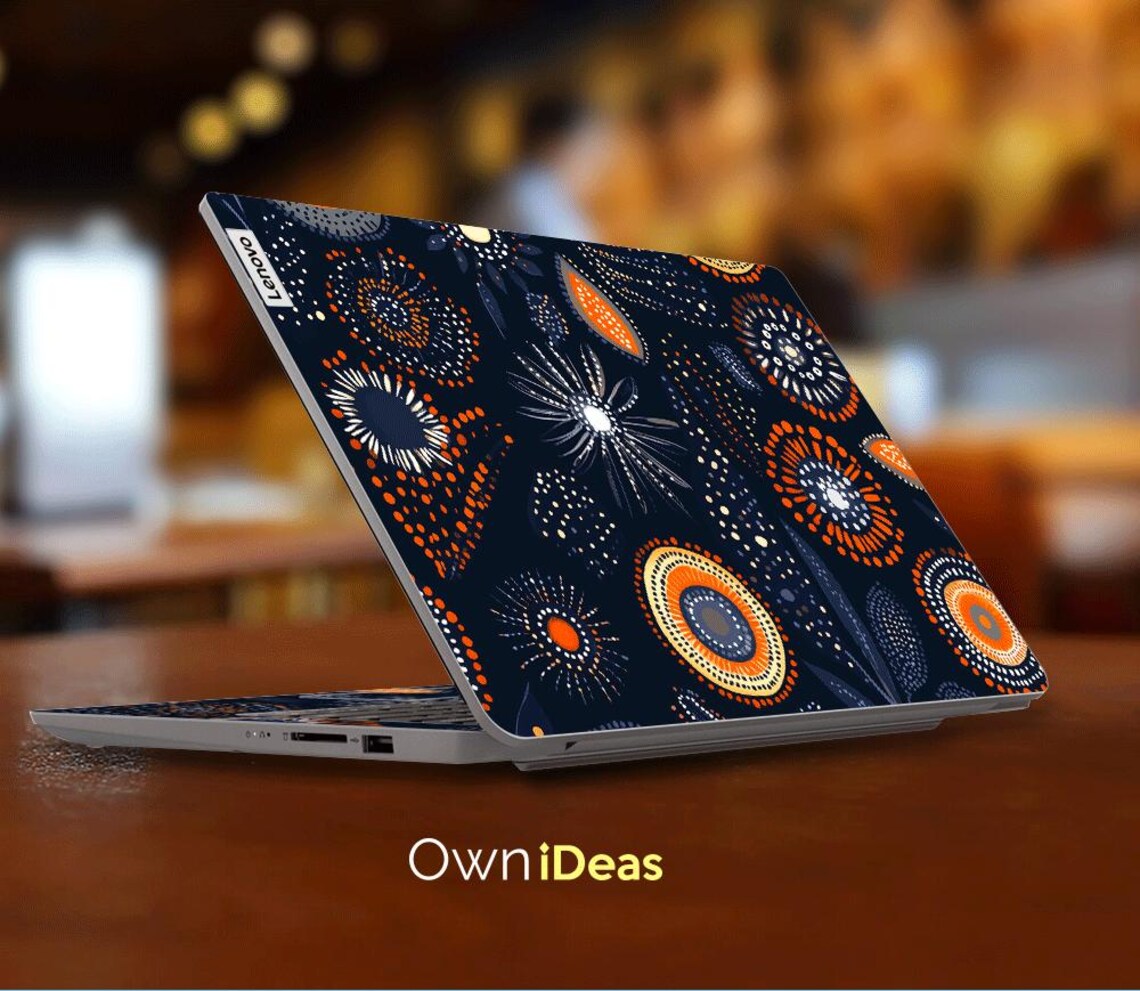 Lenovo Thinkbook Laptop Skin Unique Pattern Design Vinyl Sticker ...