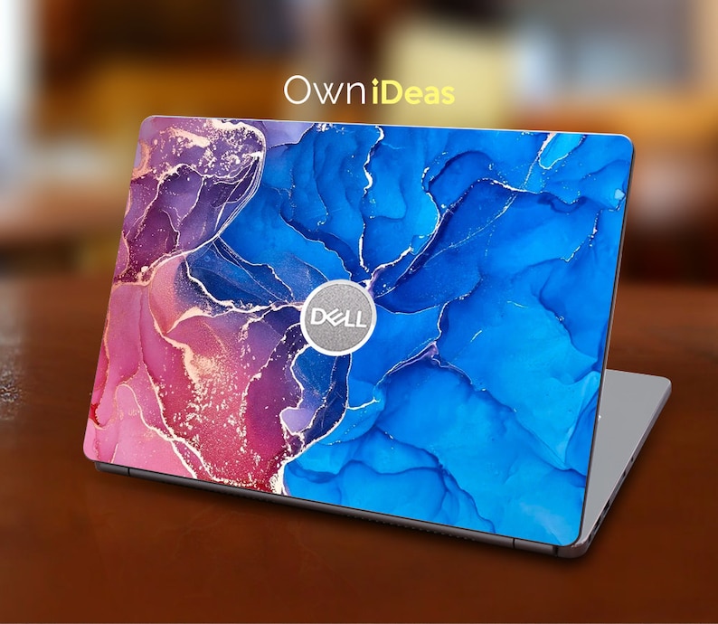 Dell Inspiron 13 Skin Decal Abstract Painting Design Personalized ...