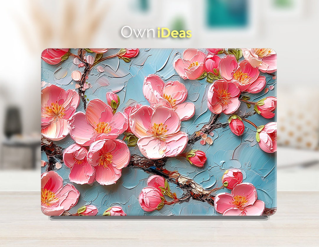 Dell XPS Skin Pink Flower Design Personalized Gift for XPS Latitude ...