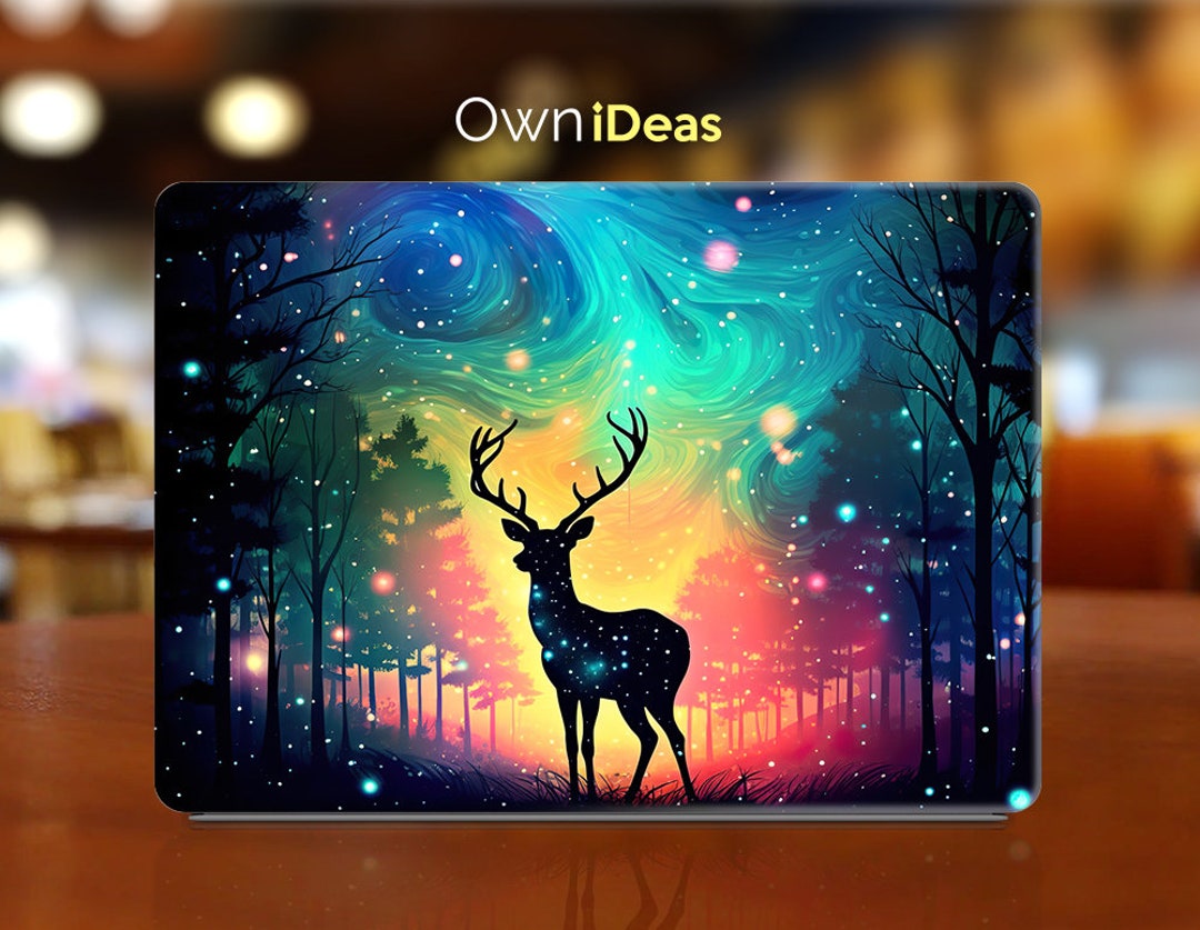 Hp Envy Skin Colorful Deer Design Unique Personalized Gifts Custom ...