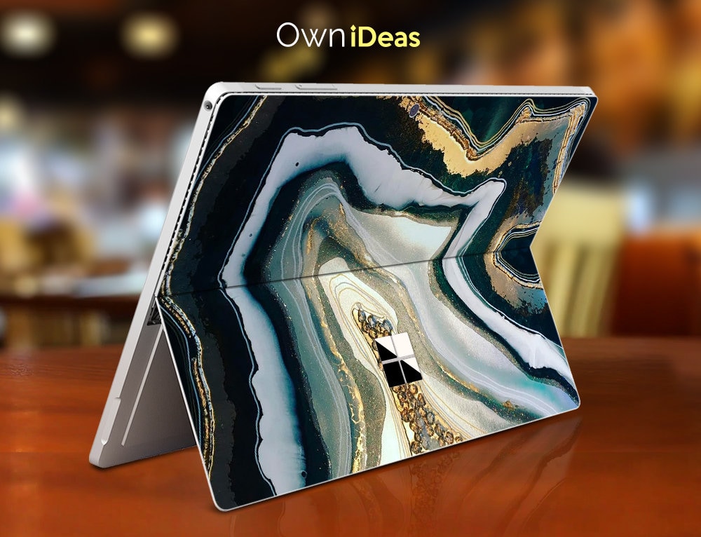 Microsoft Surface Pro 2 Skin, Marble Design Personalized Gift, Fits ...