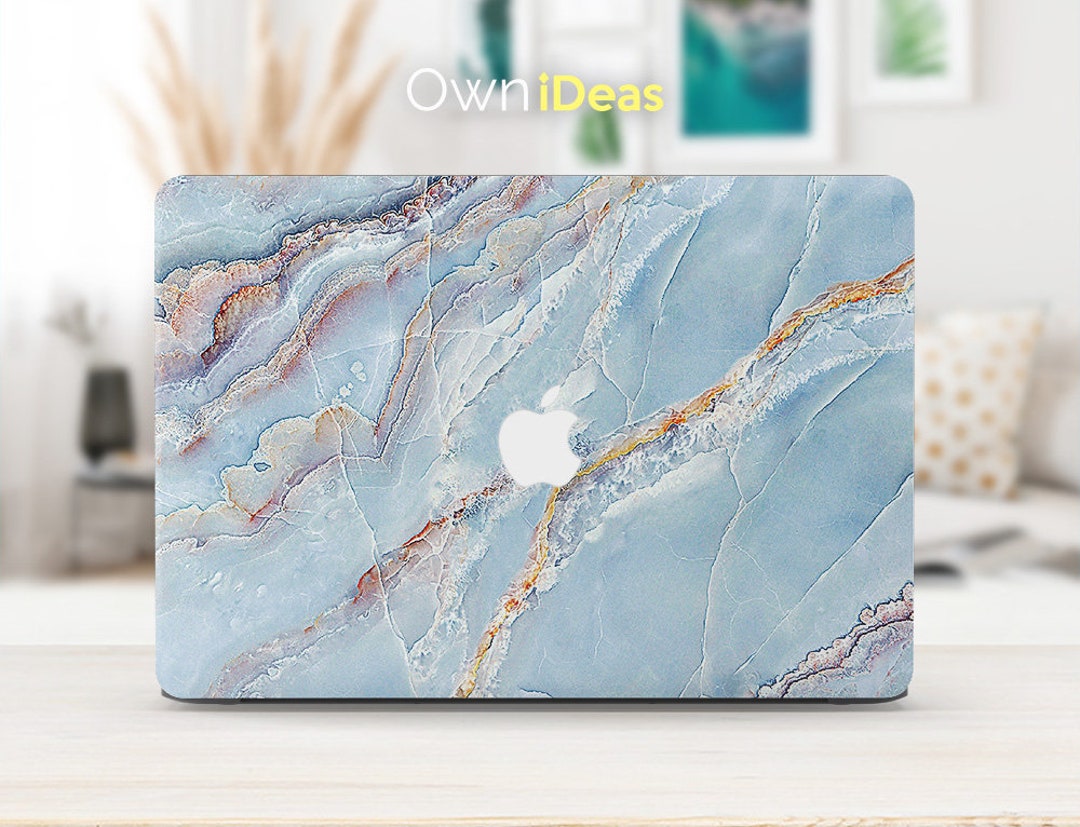 MacBook Skins Sticker Unique Marble Texture Apple Laptop Decal Keyboard ...