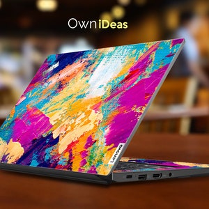 Lenovo Thinkpad T440 Skin, Abstract Oil Painting Design Personalized ...