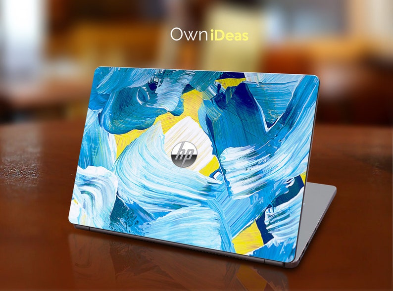 Hp Omen Laptop Skins Abstract Oil Painting Personalized - Etsy