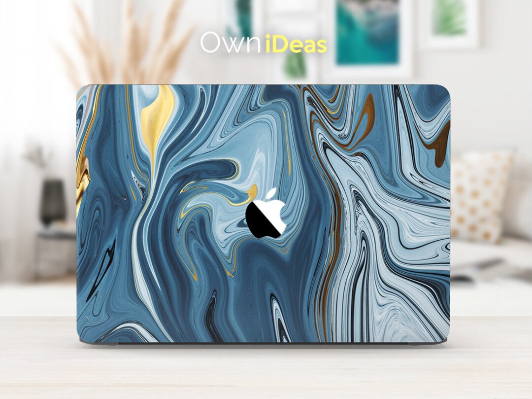 MacBook Pro Skin Marble Texture Design Apple Laptop Decal Mac Keyboard ...