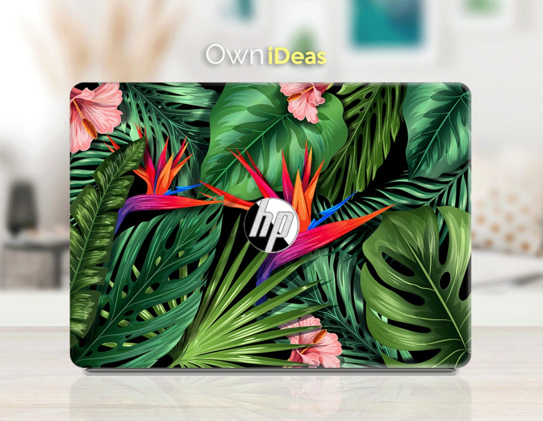 Hp Elitebook Laptop Skin Green Pattern Personalized Gift, Fits Hp ...