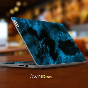 Personalization Gift, Lenovo Stickers, Individualized Blue Rendering ...