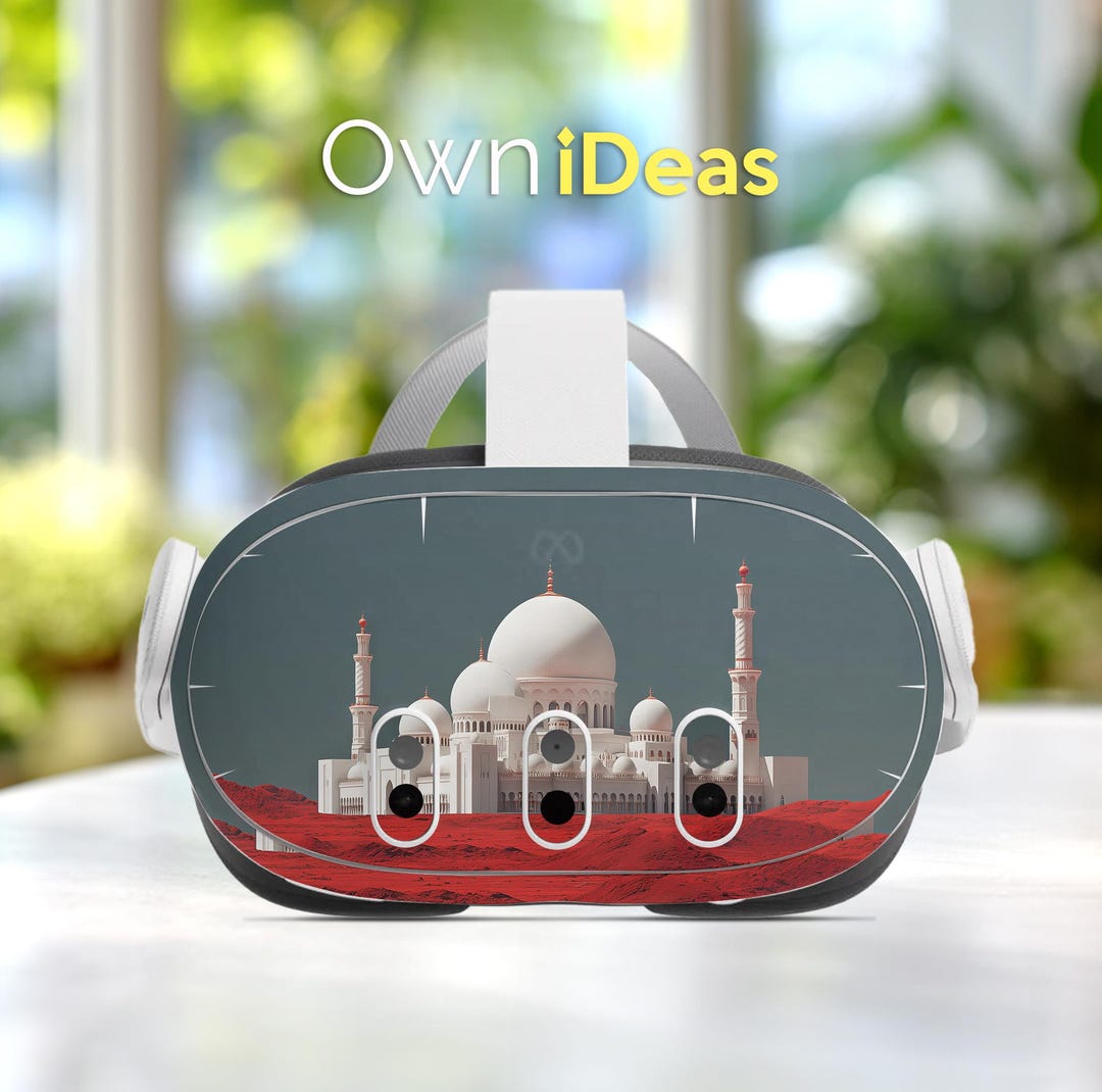 Future City Design Pattern VR Glasses Skin Sticker Decal Christmas Gift ...
